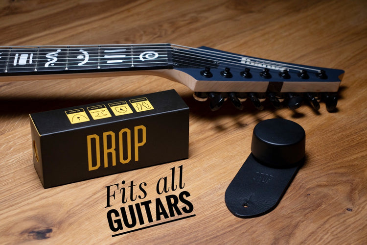 Patented strap adjuster let you adjust according to fretting technique ...